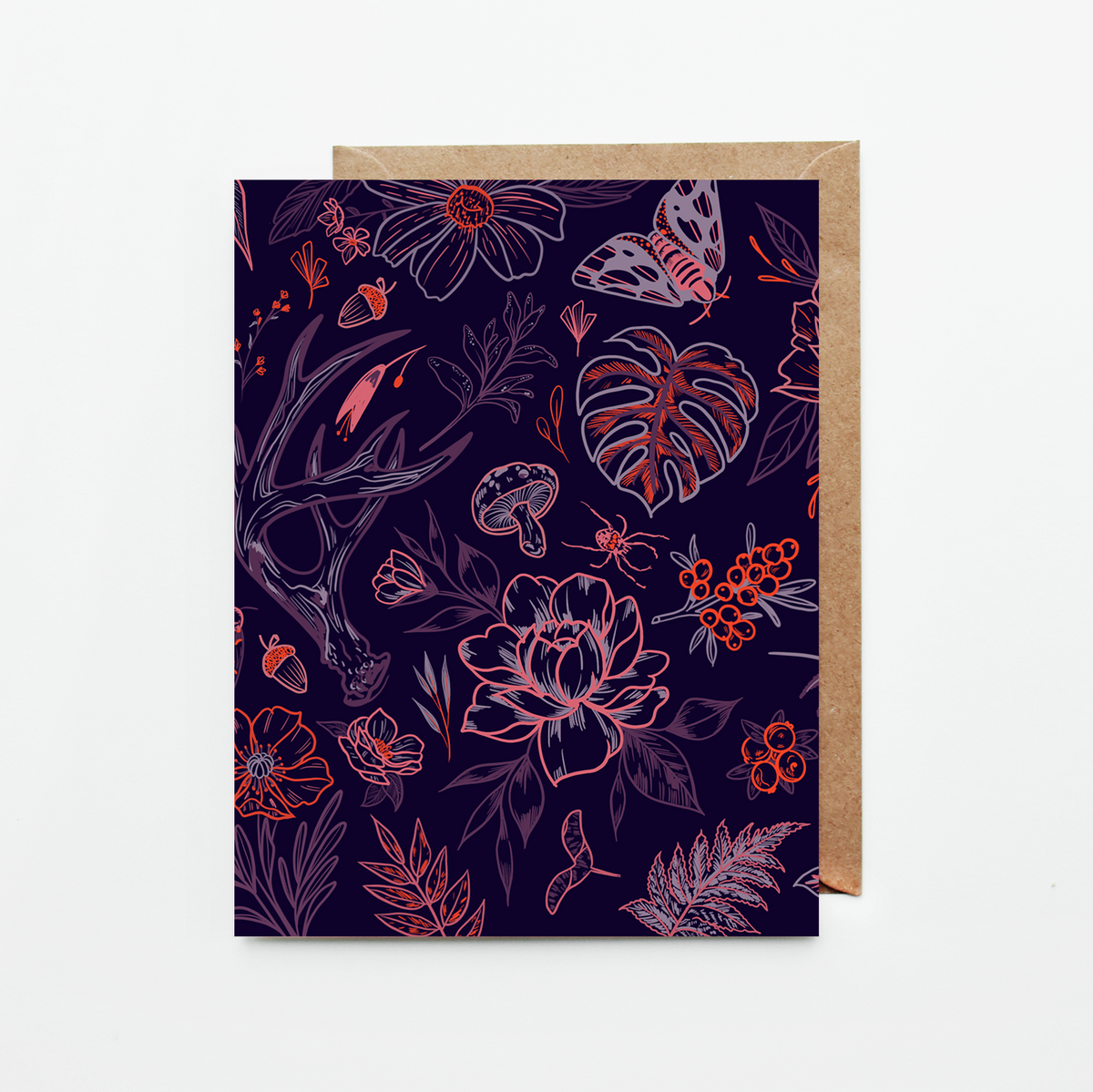 Nature Pattern Card – Dear Ollie