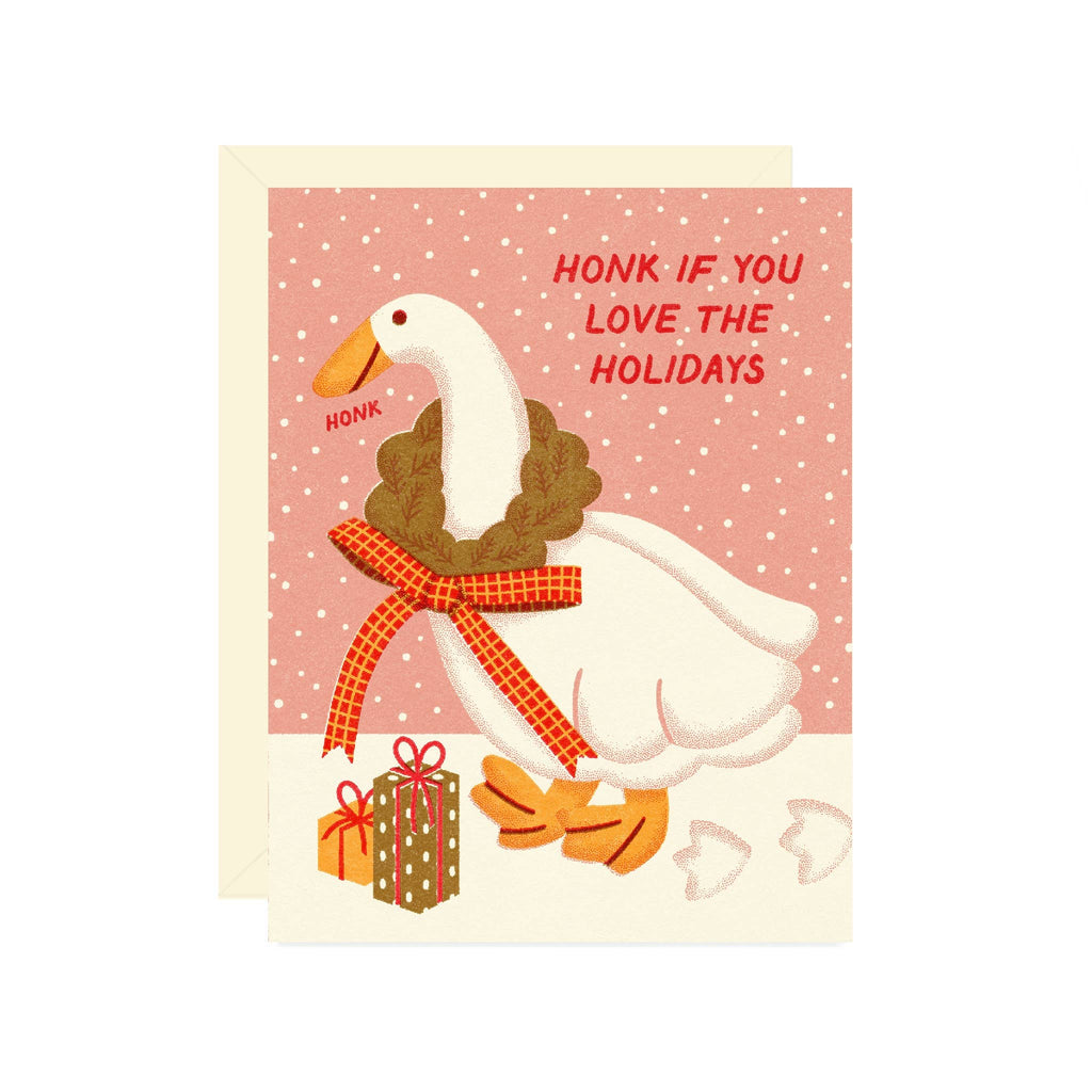 Goose Holiday Card – Dear Ollie