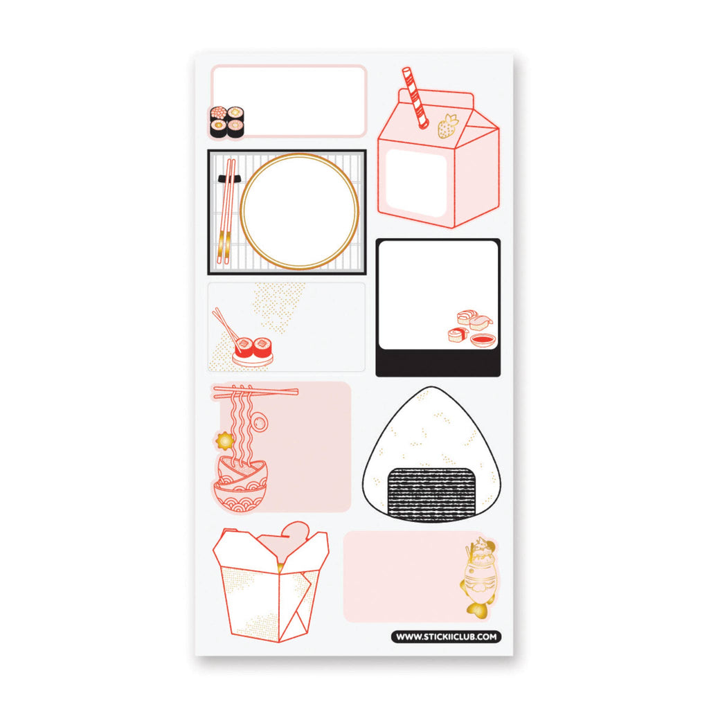 All the Yummy Labels Sticker Sheet – Dear Ollie