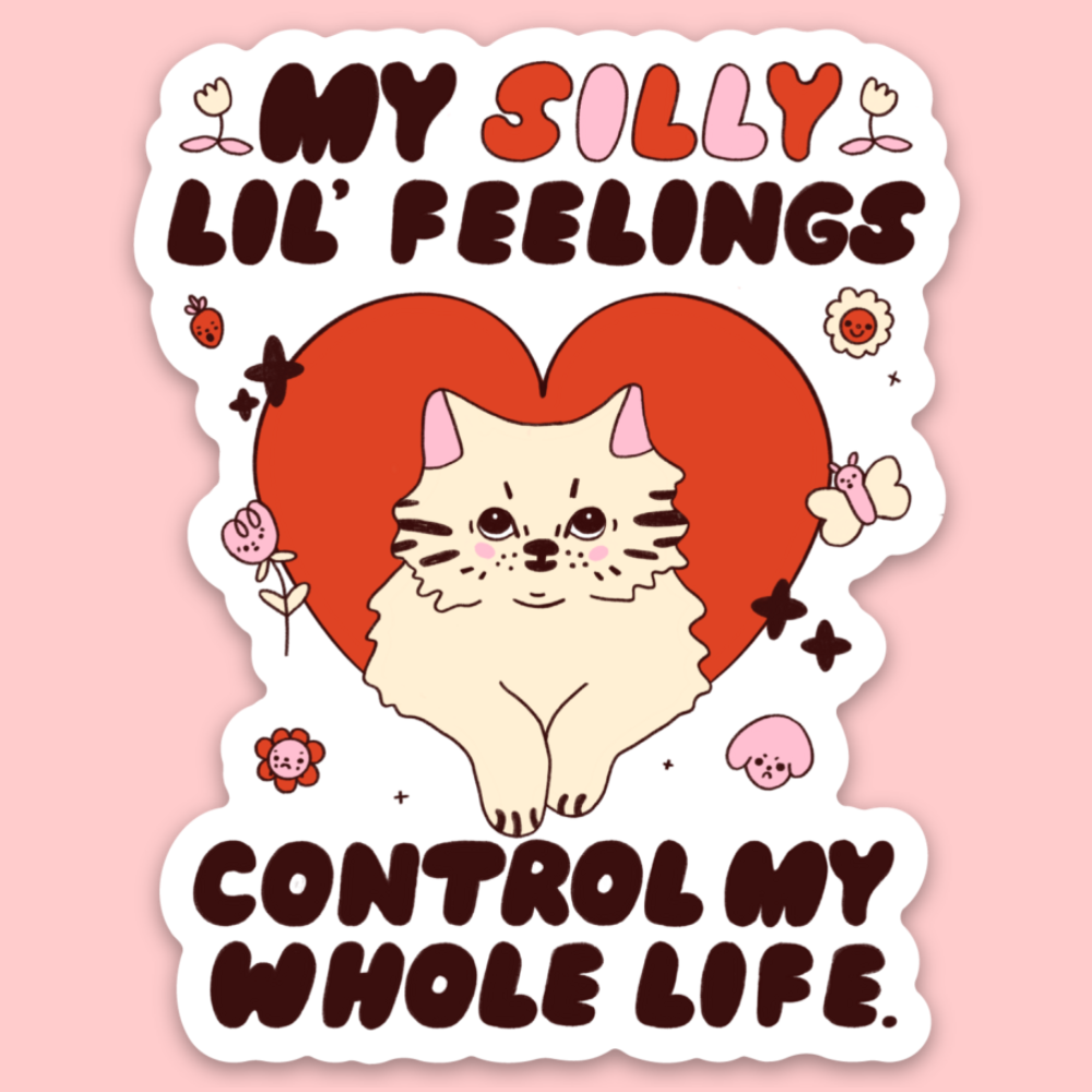 My Silly Lil Feelings Sticker – Dear Ollie
