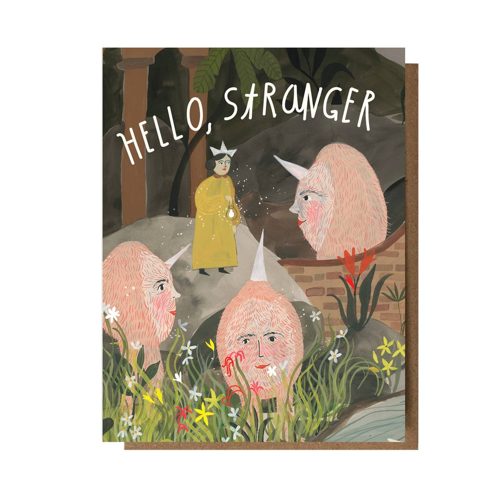 Hello, Stranger Greeting Card – Dear Ollie