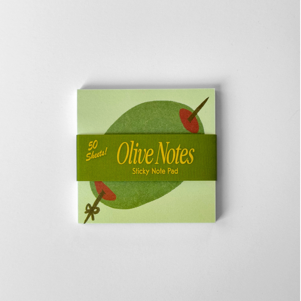 Olive Sticky Notes – Dear Ollie