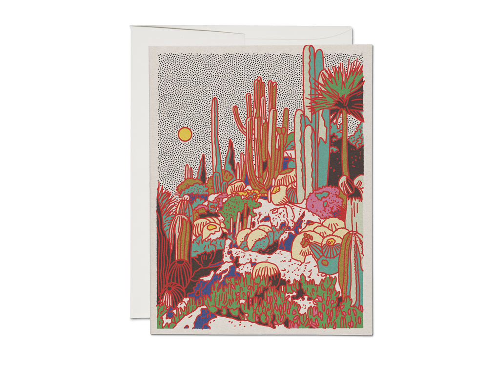 Desert Sunset everyday greeting card – Dear Ollie