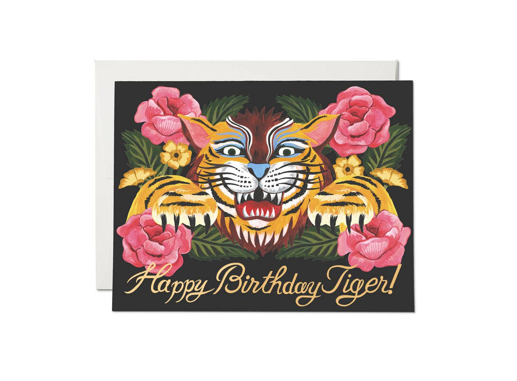 Birthday Roar birthday greeting card – Dear Ollie