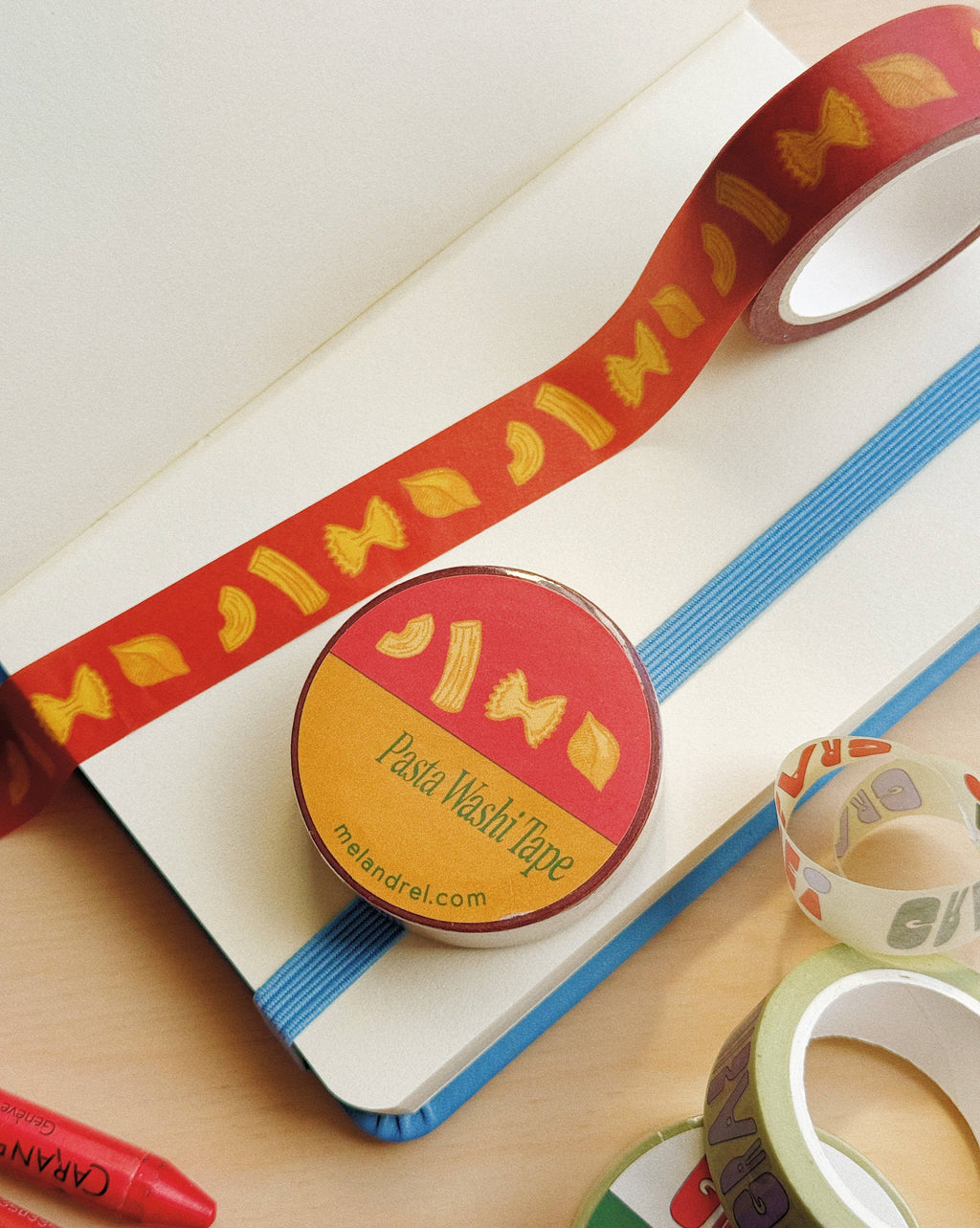 Pasta Shape Washi Tape – Dear Ollie