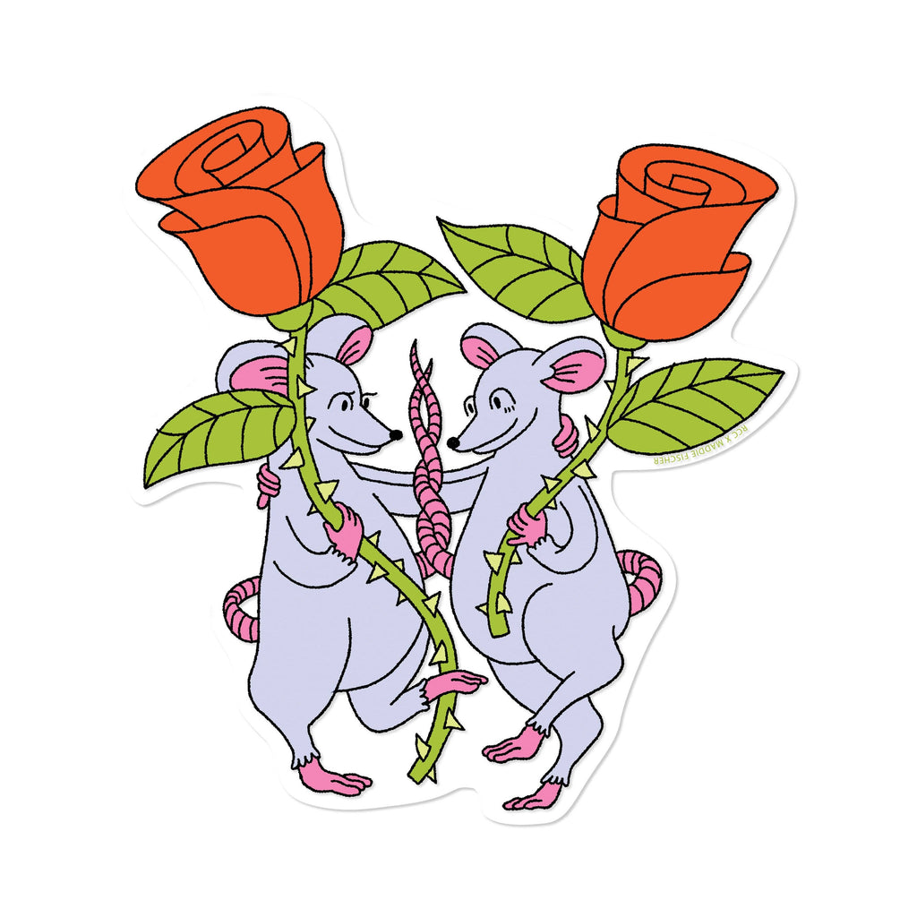 Rats sticker – Dear Ollie