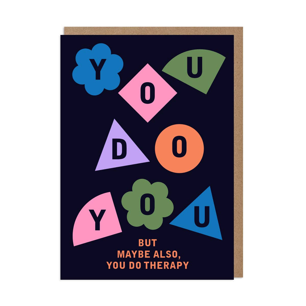 You Do Therapy Mental Health Card – Dear Ollie