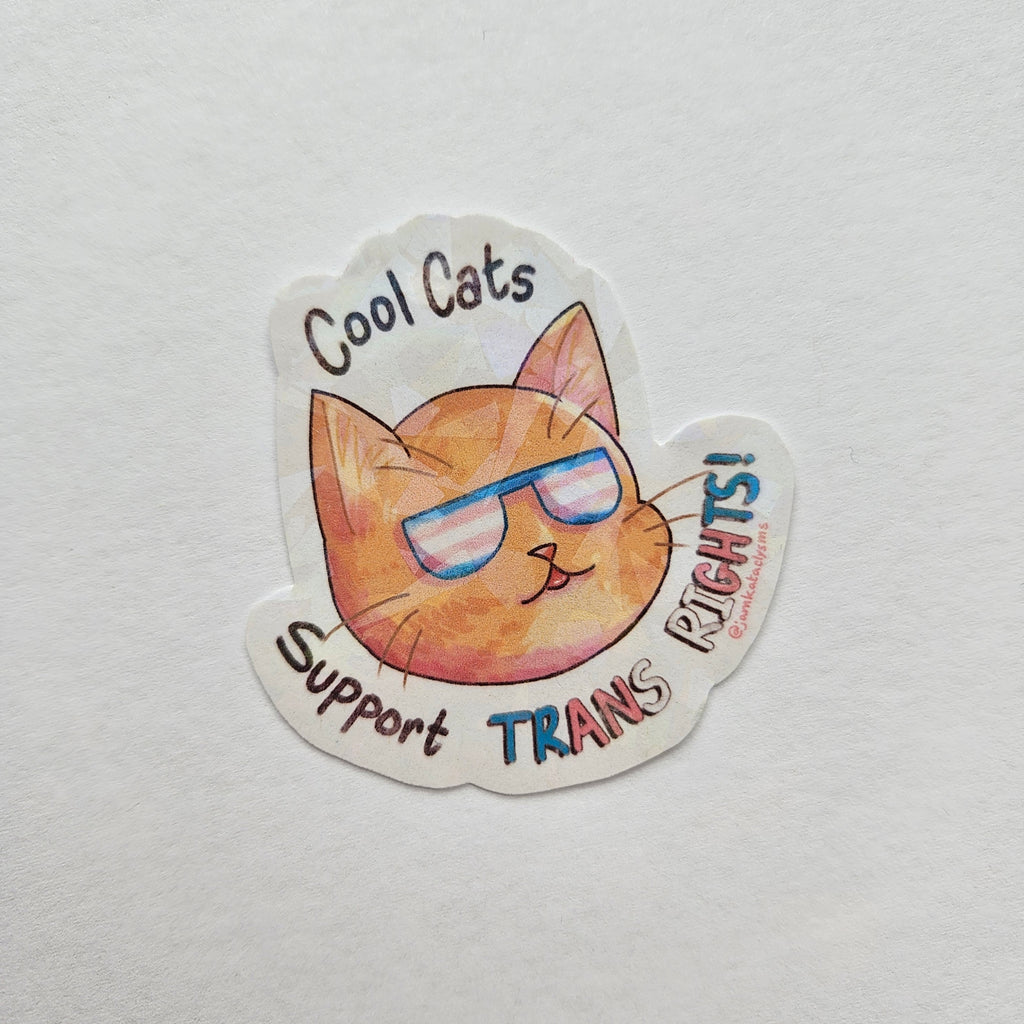Trans Rights Isko Sticker – Dear Ollie