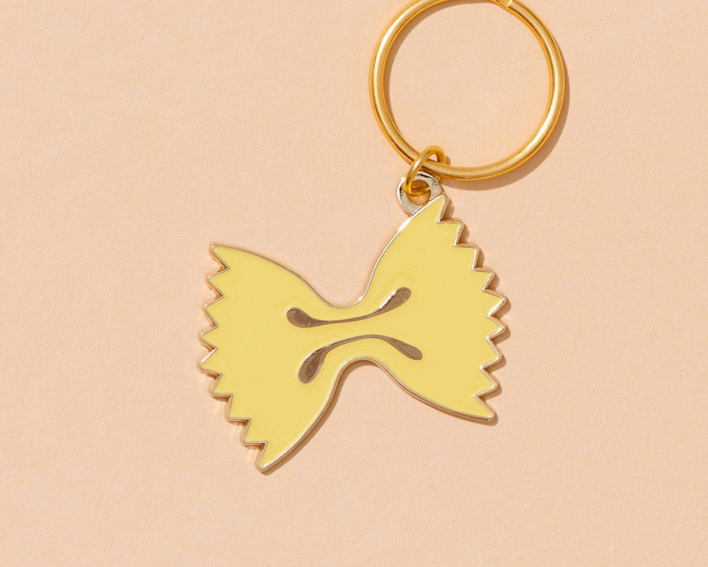Farfalle Bowtie Pasta Keychain – Dear Ollie