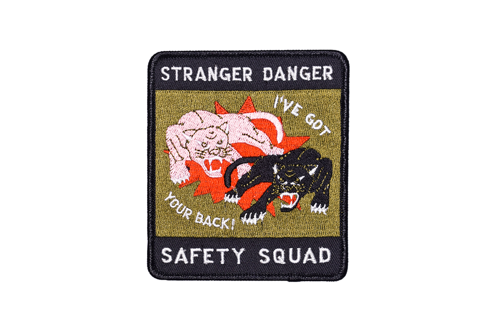 Stranger Danger Safety Squad Embroidered Patch – Dear Ollie