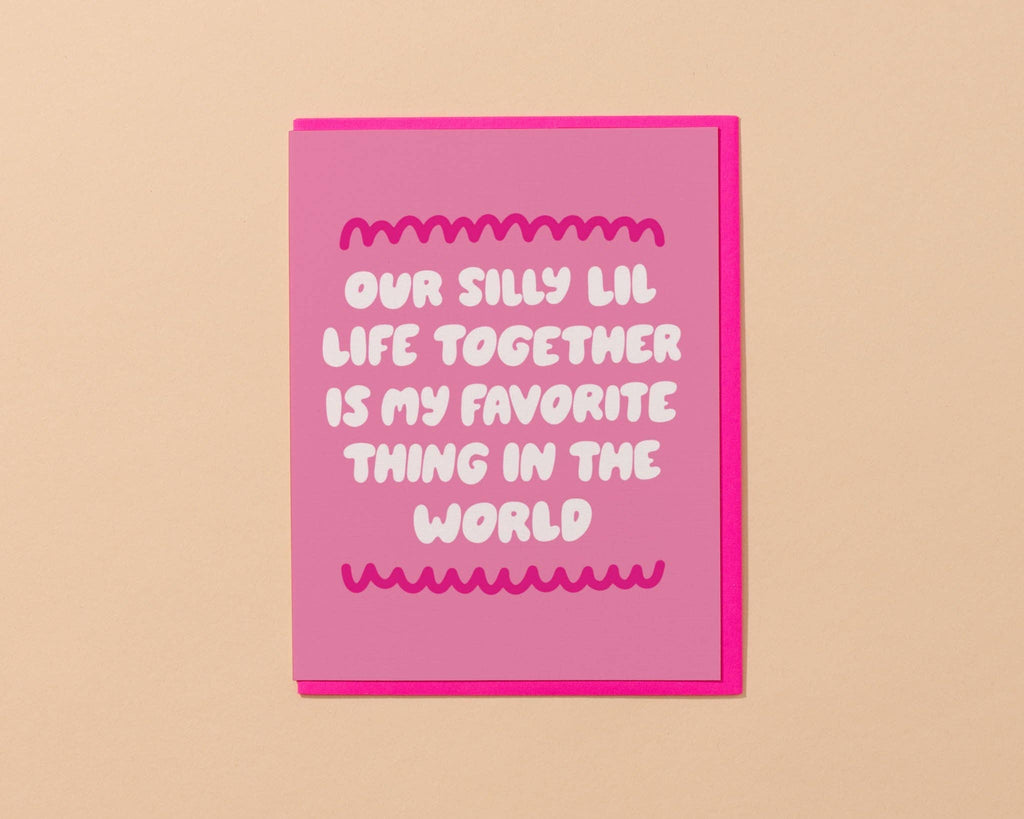 Silly Little Life Love Card – Dear Ollie
